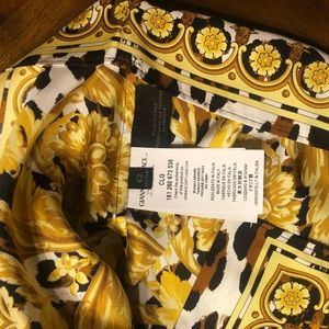 Versace | Shirts | Gianni Versace Wild Baroque Ss92 Silk Shirt | Poshmark